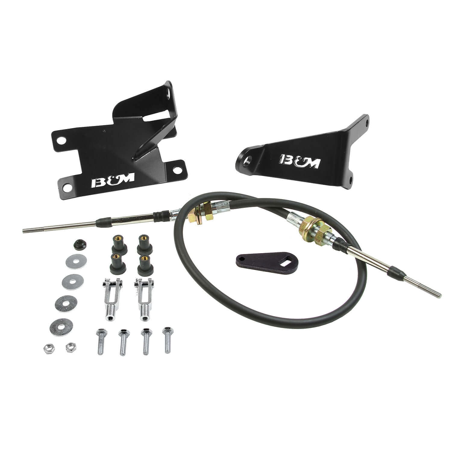 B&M 81184 "Heavy-Duty" Transfer Case Shift Cable Conversion Kit ...
