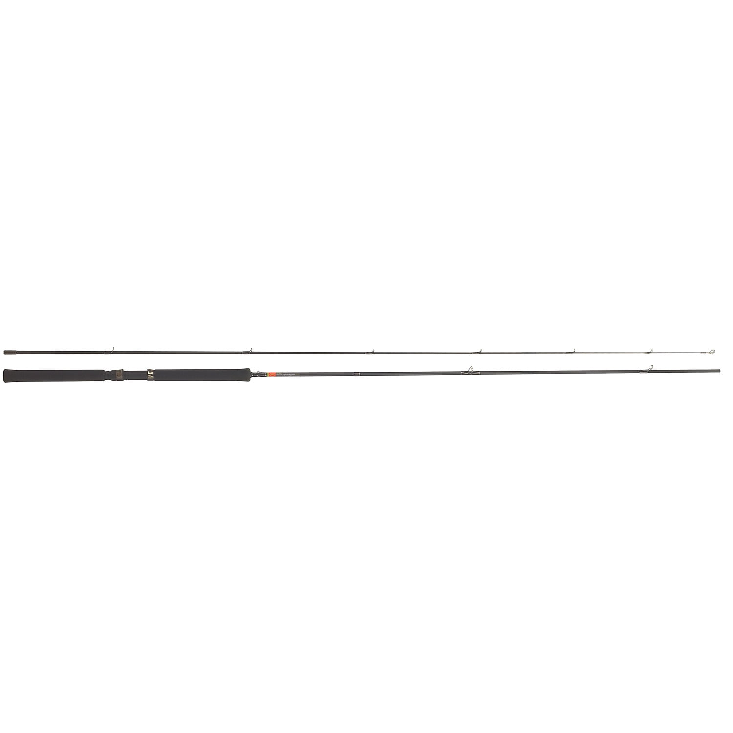 B&M Buck's Graphite Jig Fishing Pole, 12ft, 2 Pieces, Black, - Walmart.com