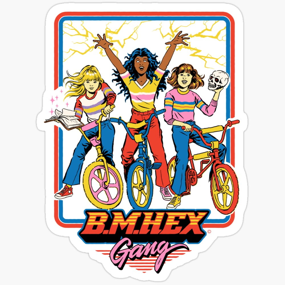 B.M.Hex Gang Sticker Phone Decal Water Bottle Stickers Car Decals ...