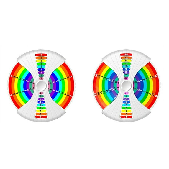B Math Learning Fidget Spinner Toy With Rotating Number Panels For ...