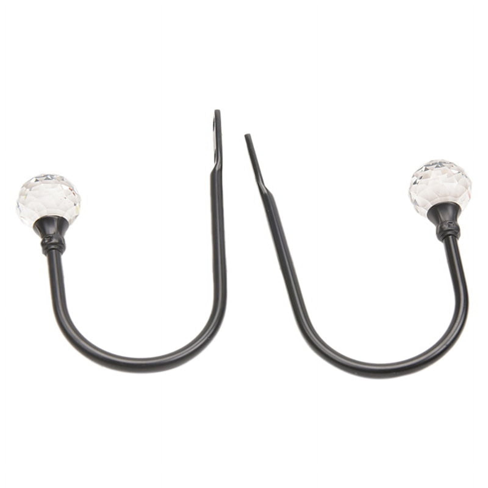 B Metal U Shaped Shackles Window Accessories Curtain Holdback Wall Tie ...