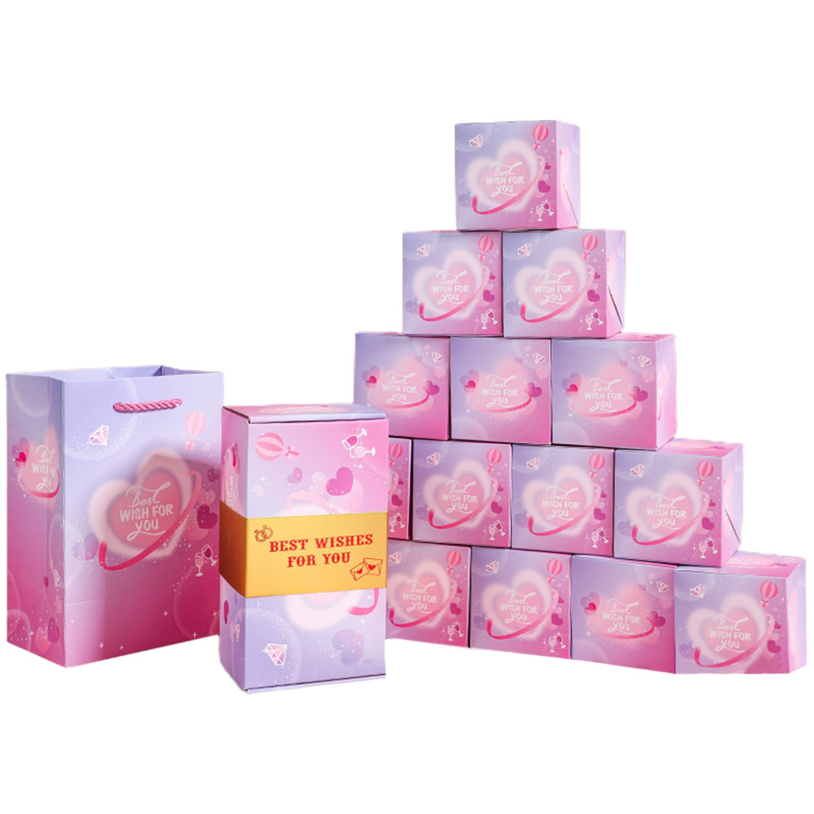 B Money Gift Explosion Box Surprise Pop Up Greeting Card Present For ...