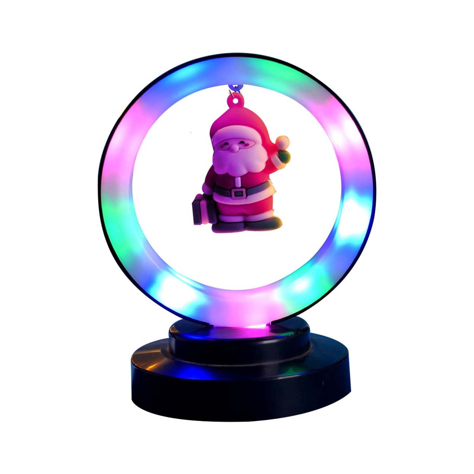 B Multicolor Led Christmas Night Light Battery Operated Indoor Moonlit ...