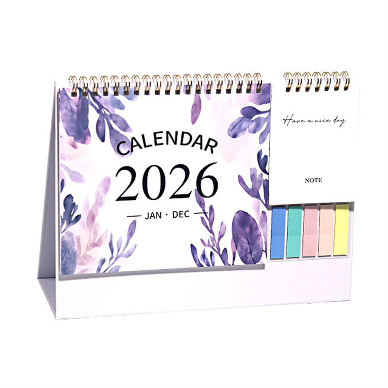 B Multifunctional Desk Calendar Desktop Organizer Daily Planning ...
