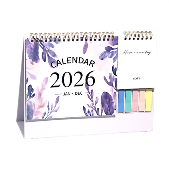 B Multifunctional Desk Calendar Planner With Daily Schedule Organizer ...