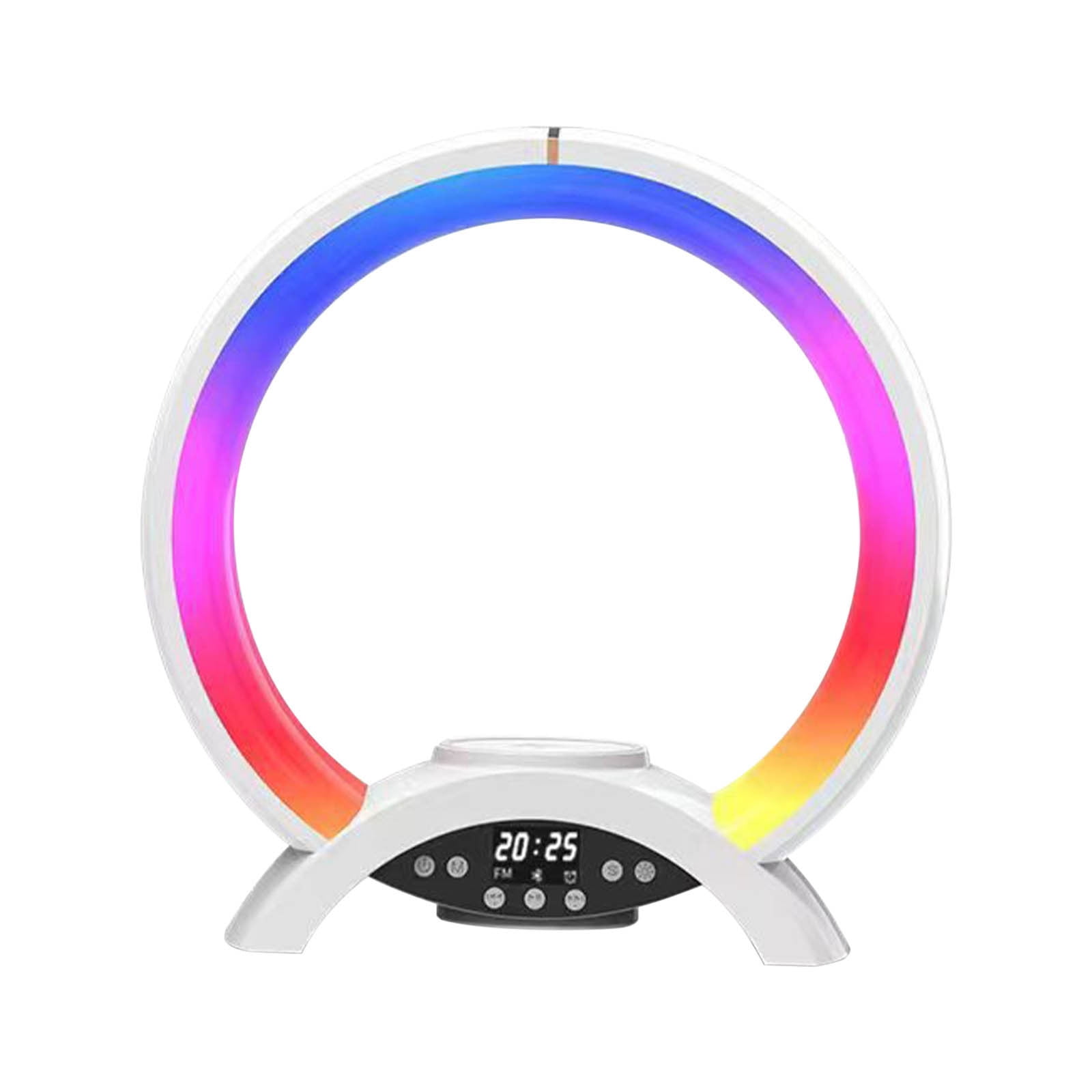 B Multifunctional Wireless Bluetooth Speaker With Rgb Led Lights Fm ...