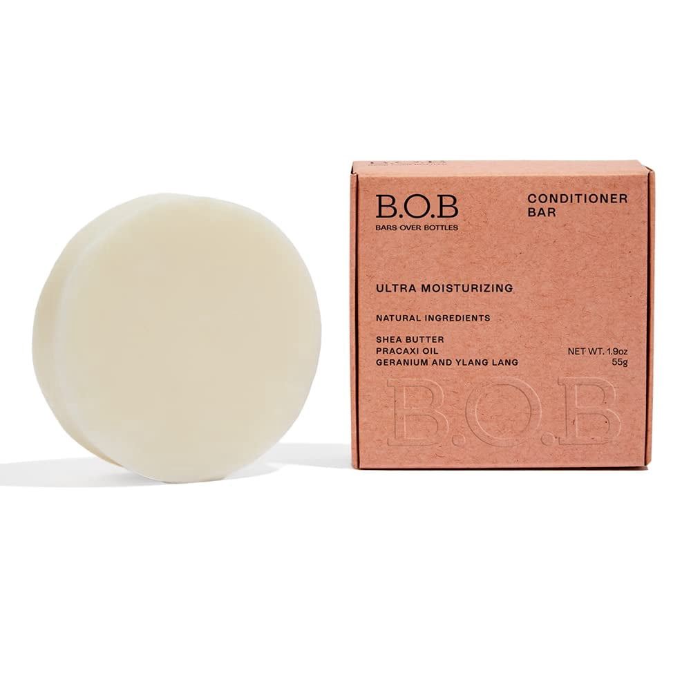 B.O.B BARS OVER BOTTLES Bar Conditioner for Hair | Intense Moisture ...