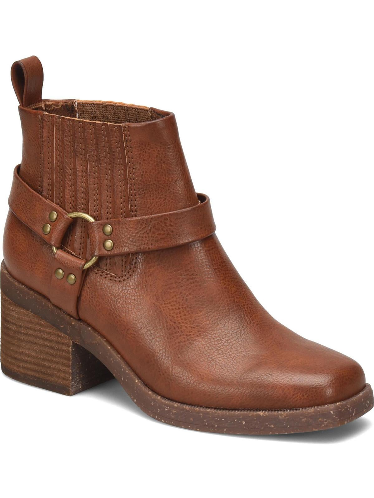 B.O.C. Womens Lowri Faux Leather Harness Booties - Walmart.com