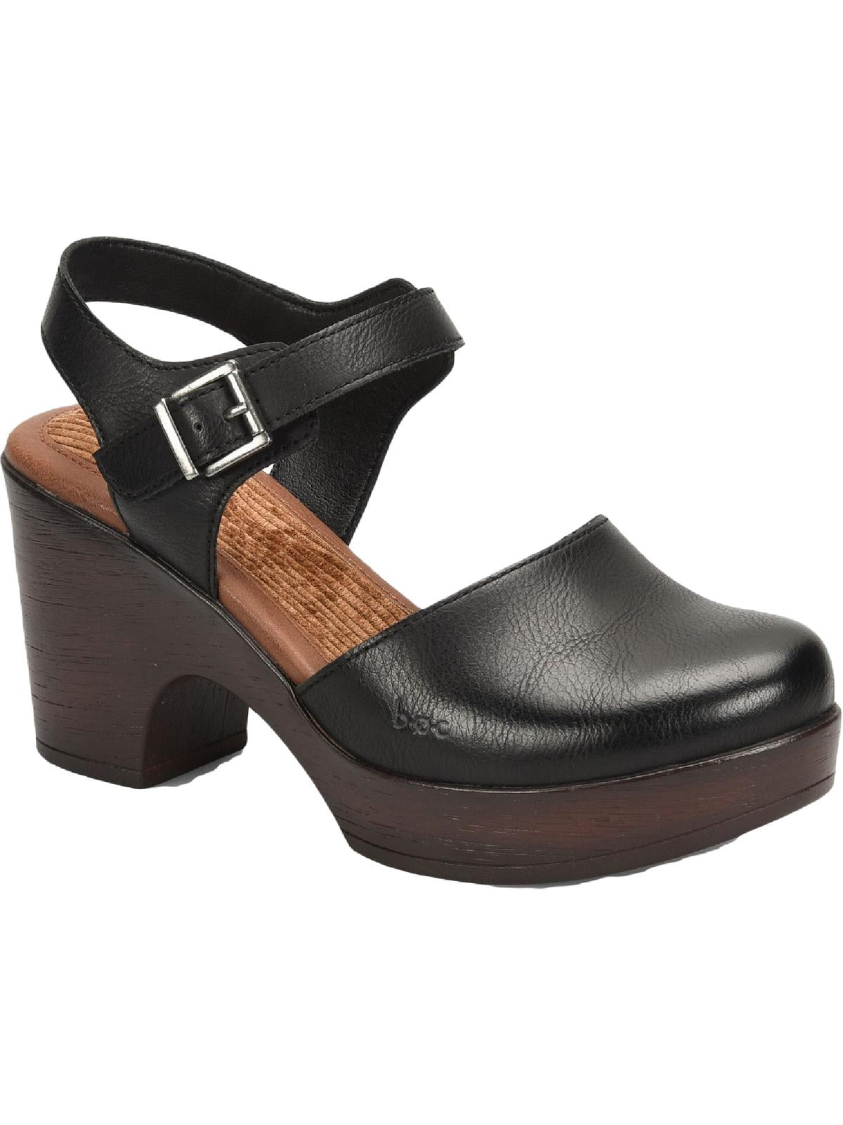 B.O.C. Womens Natasha Faux Leather Slingback Clogs - Walmart.com