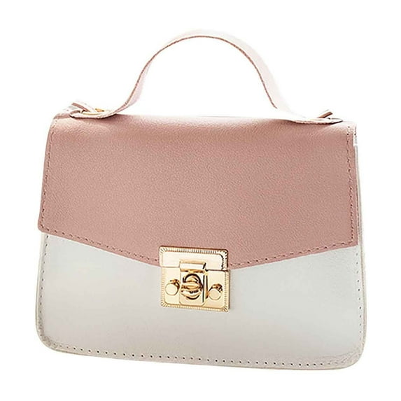 B One Shoulder Crossbody Bag, Leather Style Large Capacity Bag, Multi ...