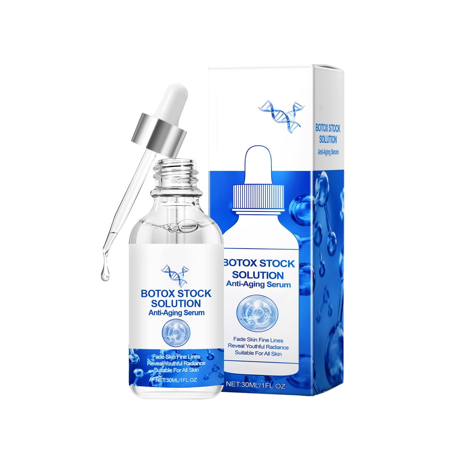 B Otox Stock Solution A N Ti Aging S Erum (30ml) Ha for Face Skin for Oily Skin Tomato Glass ...