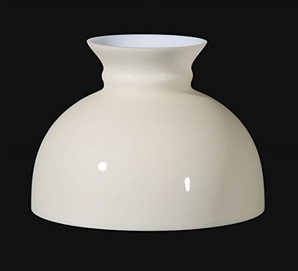 B&P Lamp 10" Opal Glass Student Shade, Cream Tint - Walmart.com