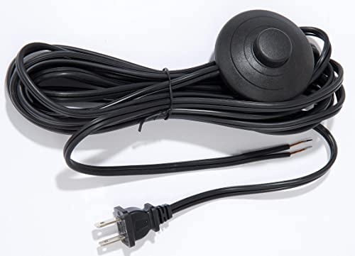 B&P Lamp 19 Feet Long Plastic Lamp Cord with Foot Switch - Walmart.com