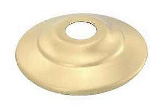 B&P Lamp® 4 1/2 Inch Diameter Solid Brass Vase Cap, Satin Brass Finish ...