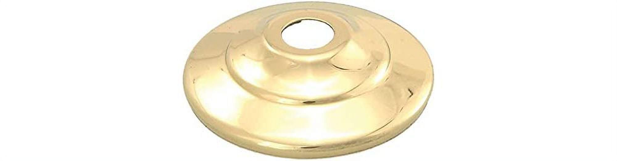 B&P Lamp® 2 Inch Diameter Solid Brass Vase Cap, Polished and Lacquered ...