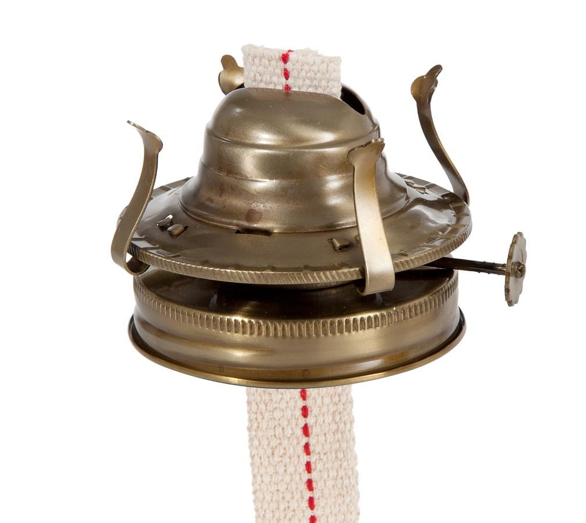 B&P Lamp® #2 Size Fruit jar to Oil Lamp Adapter w/Antique Finish ...