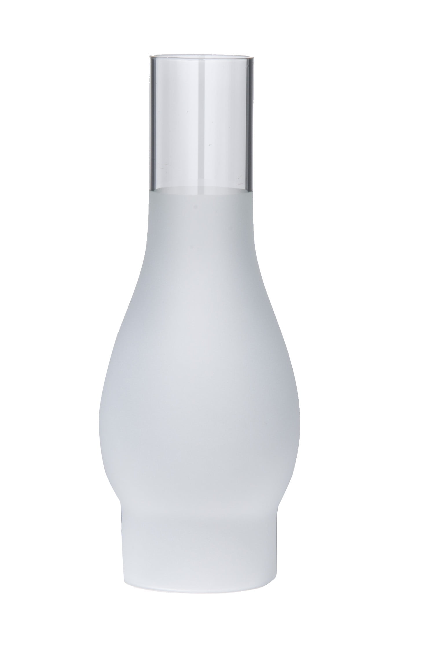 B&P Lamp 3 Inch by 10 Inch Regular Style Frosted Glass Lamp Shade ...