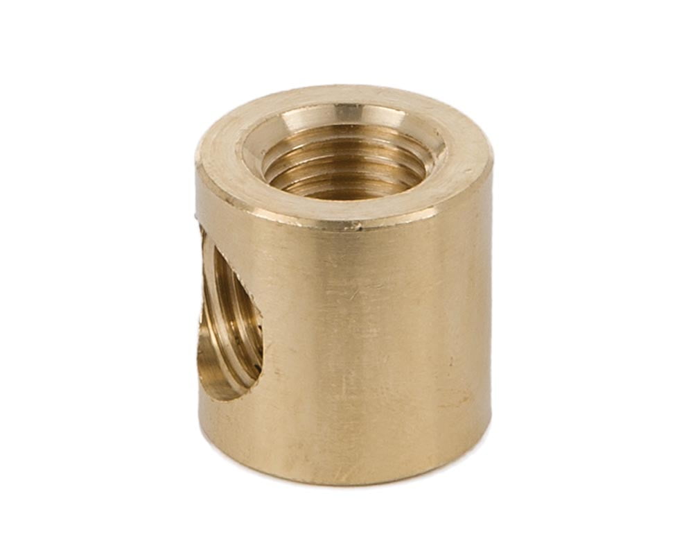 B&P Lamp® 3-Way Brass Arm Back, All Holes Tapped 1/4IP, 7/8 Inch Height ...