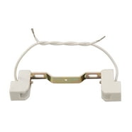 B&P Lamp® Short Keyless, Aluminum Medium Base Lamp Socket with Antique ...