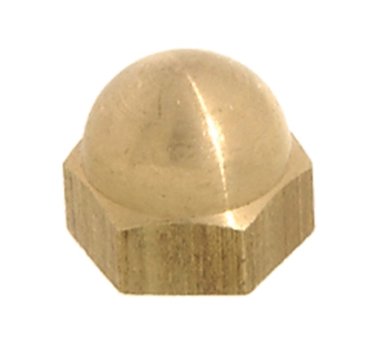 B&P Lamp® 8/32F Brass Cap Nut - Walmart.com