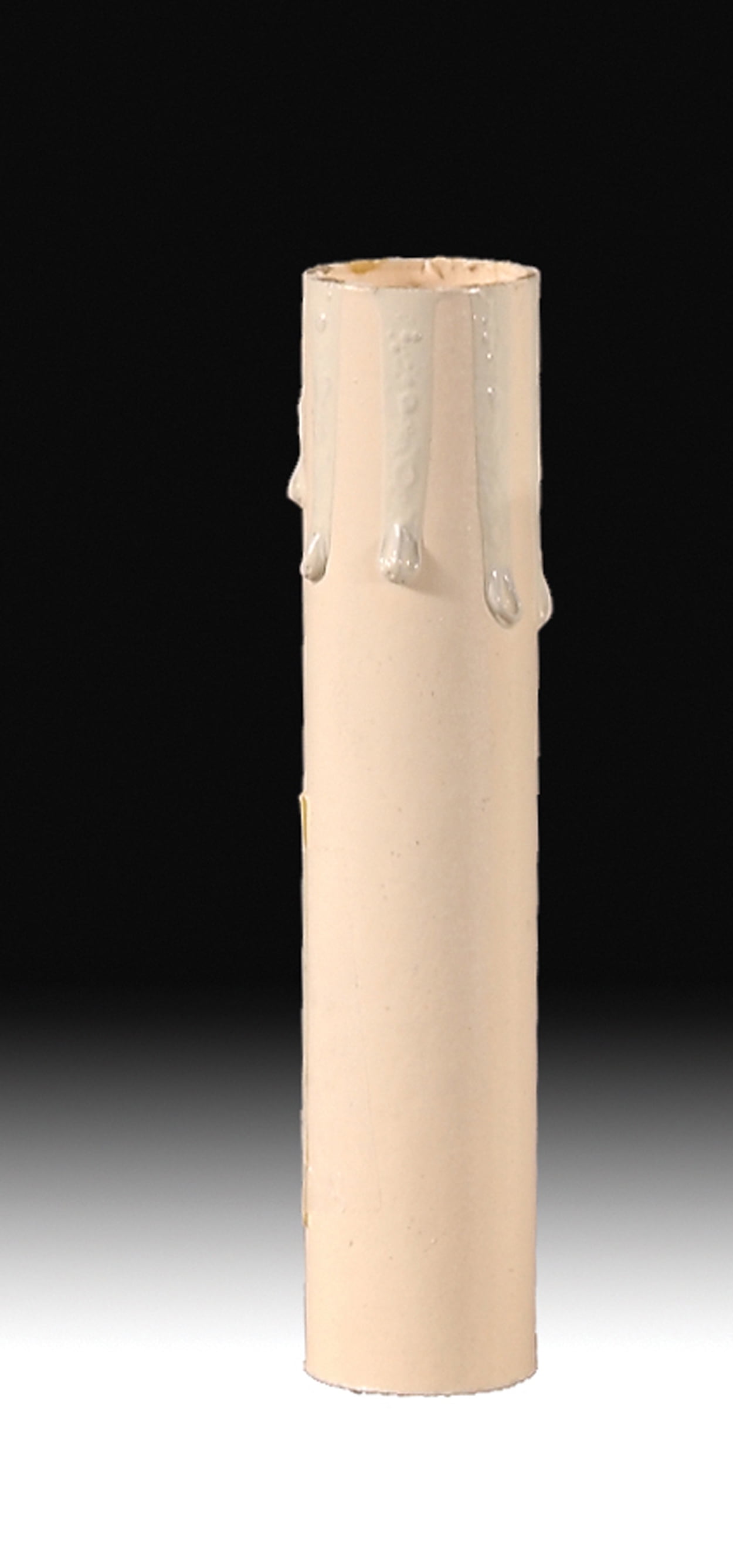 B&P Lamp® 8 Inch Candelabra Size Ivory Color Candle Cover - Walmart.com