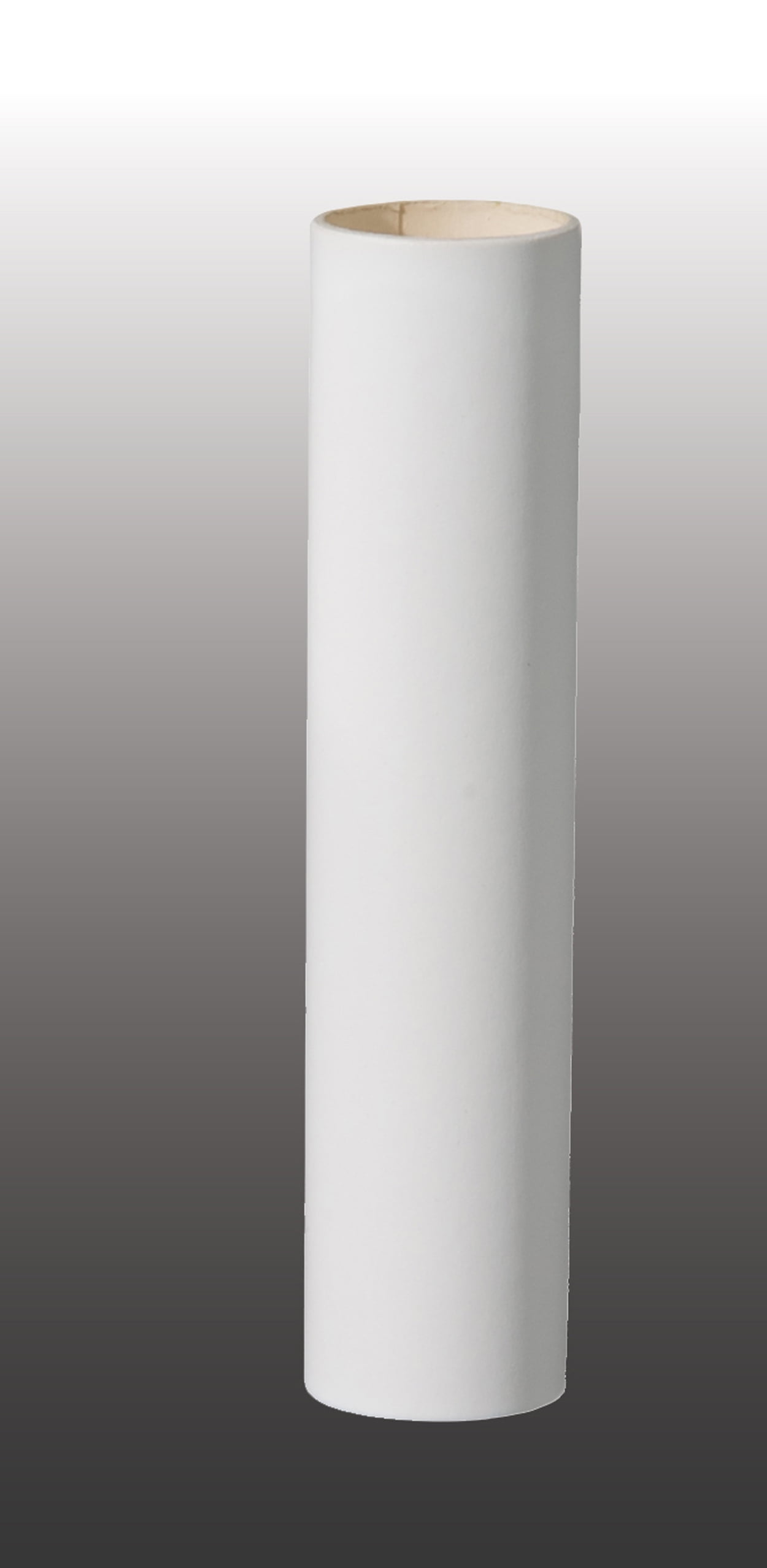 B&P Lamp® 8 Inch Smooth Flat White Color Paper Candelabra Candle Covers ...