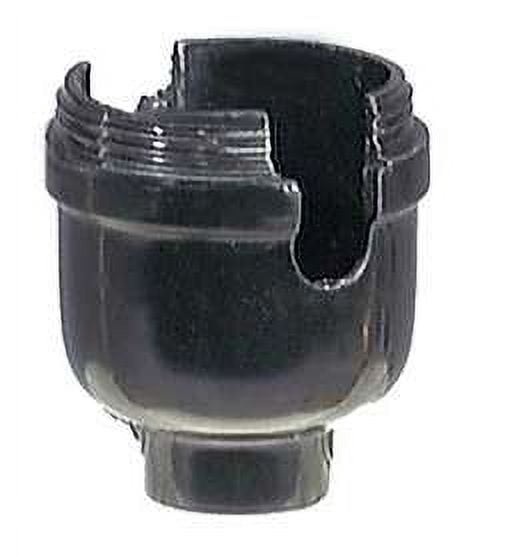 B&P Lamp® Bakelite 2-Slot Socket Cap With 1/8F Thread - Walmart.com