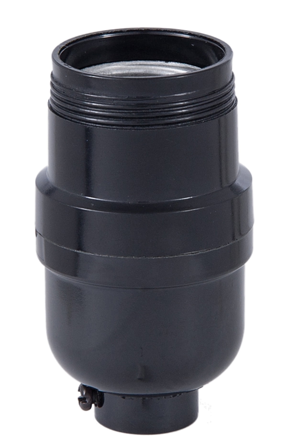 B&P Lamp® E26 Medium Base Phenolic Long Keyless Socket with UNO Threads ...