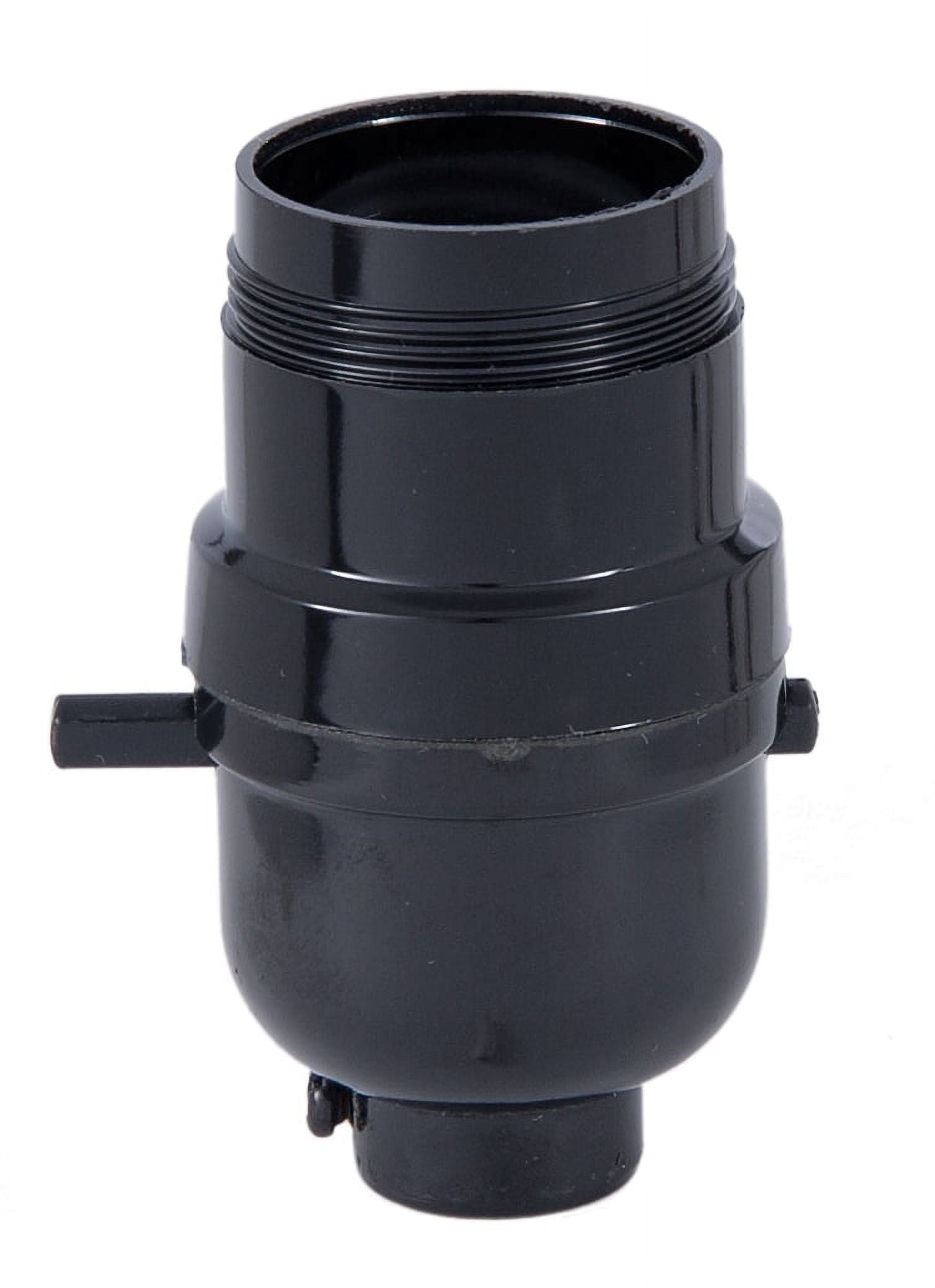 B&P Lamp® E26 Medium Base Phenolic Push-Thru Socket with UNO Threads ...
