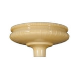 B&P Lamp Embossed Nu-Gold Torchiere Shade - Walmart.com