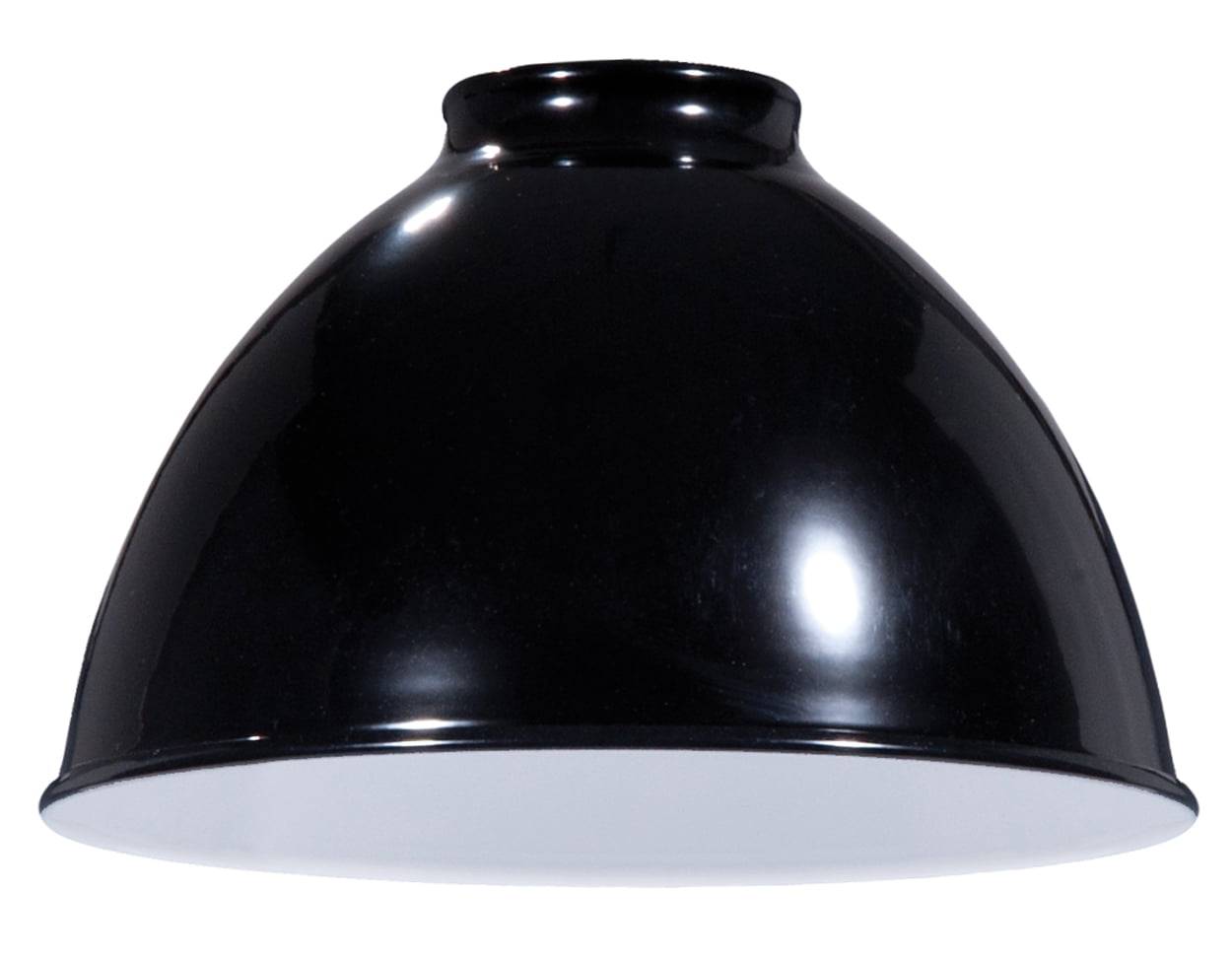 B&P Lamp® Industrial Style Metal Dome Shades (Black) - Walmart.com