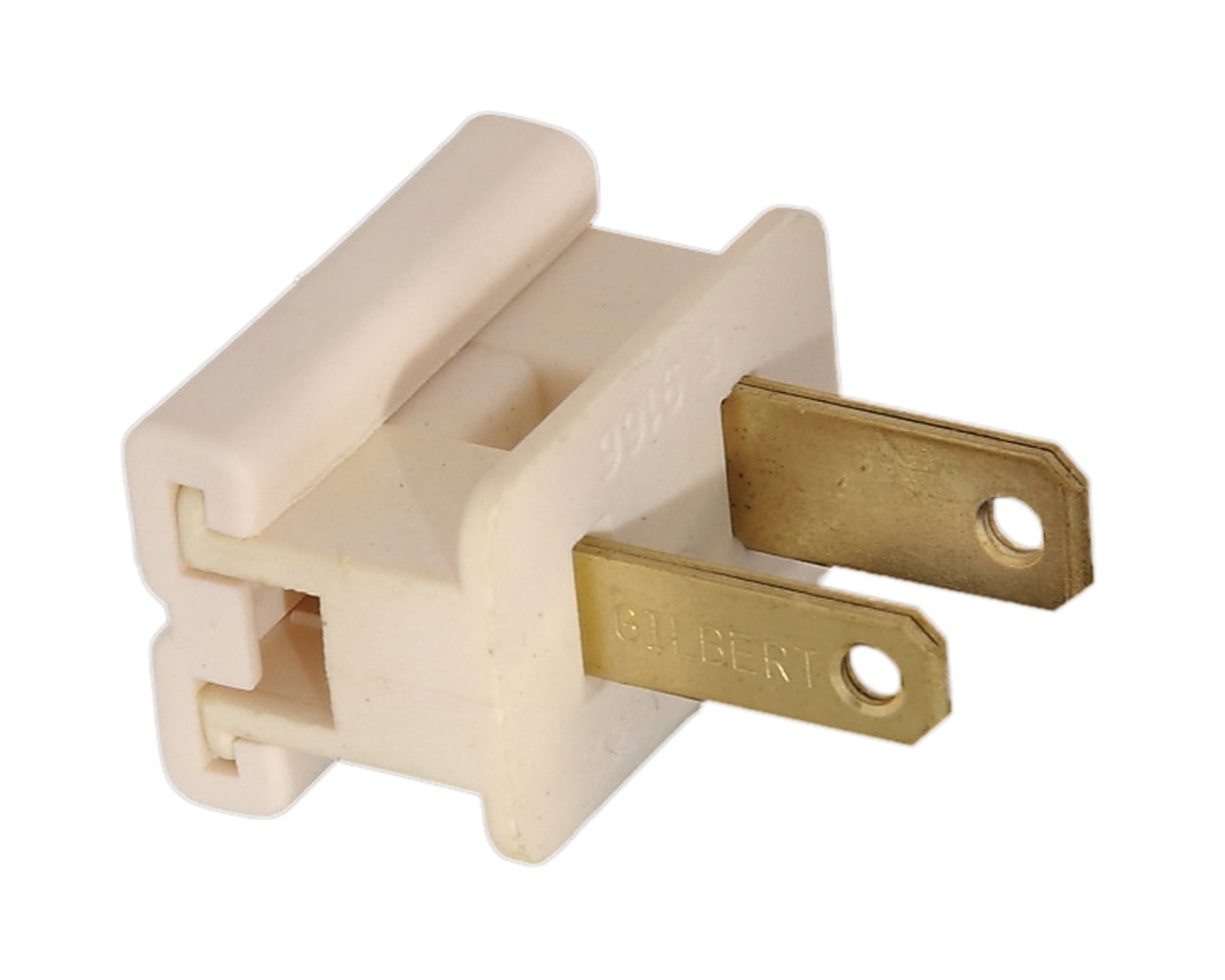 B&P Lamp® Ivory Gilbert Brand Snap-On Plug, For Spt-1 Lamp Cord ...