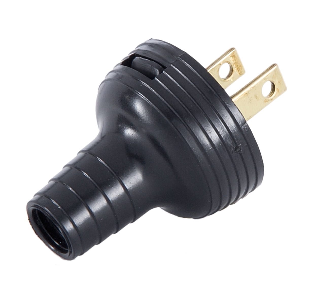 B&P Lamp® Large Round Ribbed Plug for Large Round Wire - Walmart.com