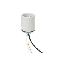 B&P Lamp® High Heat Resistant Porcelain Keyless Medium Socket - Walmart.com