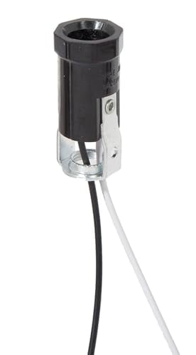 B&P Lamp® Phenolic Candelabra Base E12 Socket, 1-3/4 Inch Height, 48 ...