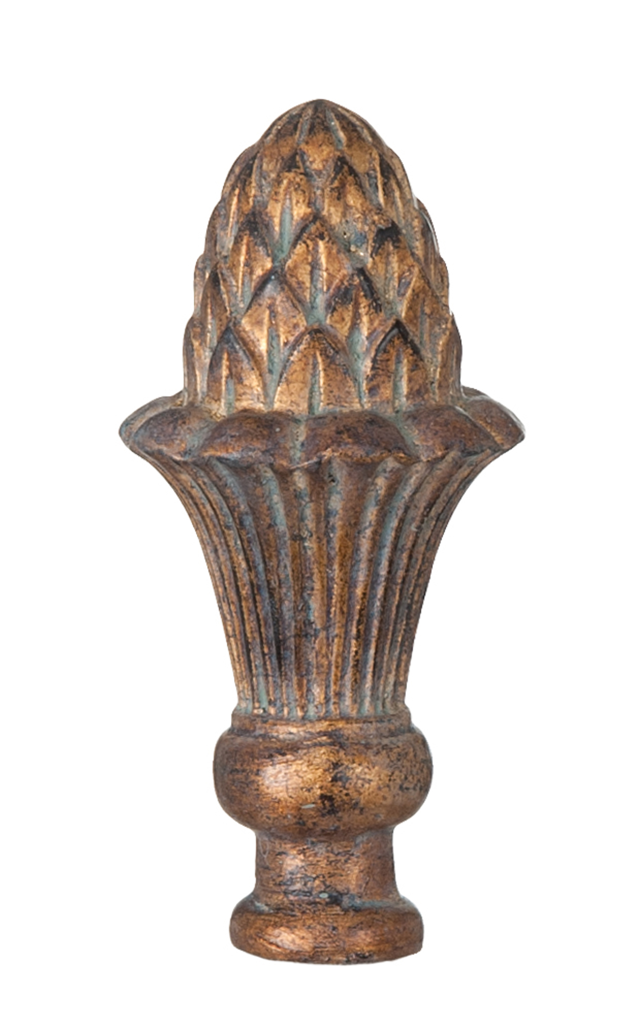 B&P Lamp® Pineapple Style Large Lamp Finial, Copper - Walmart.com