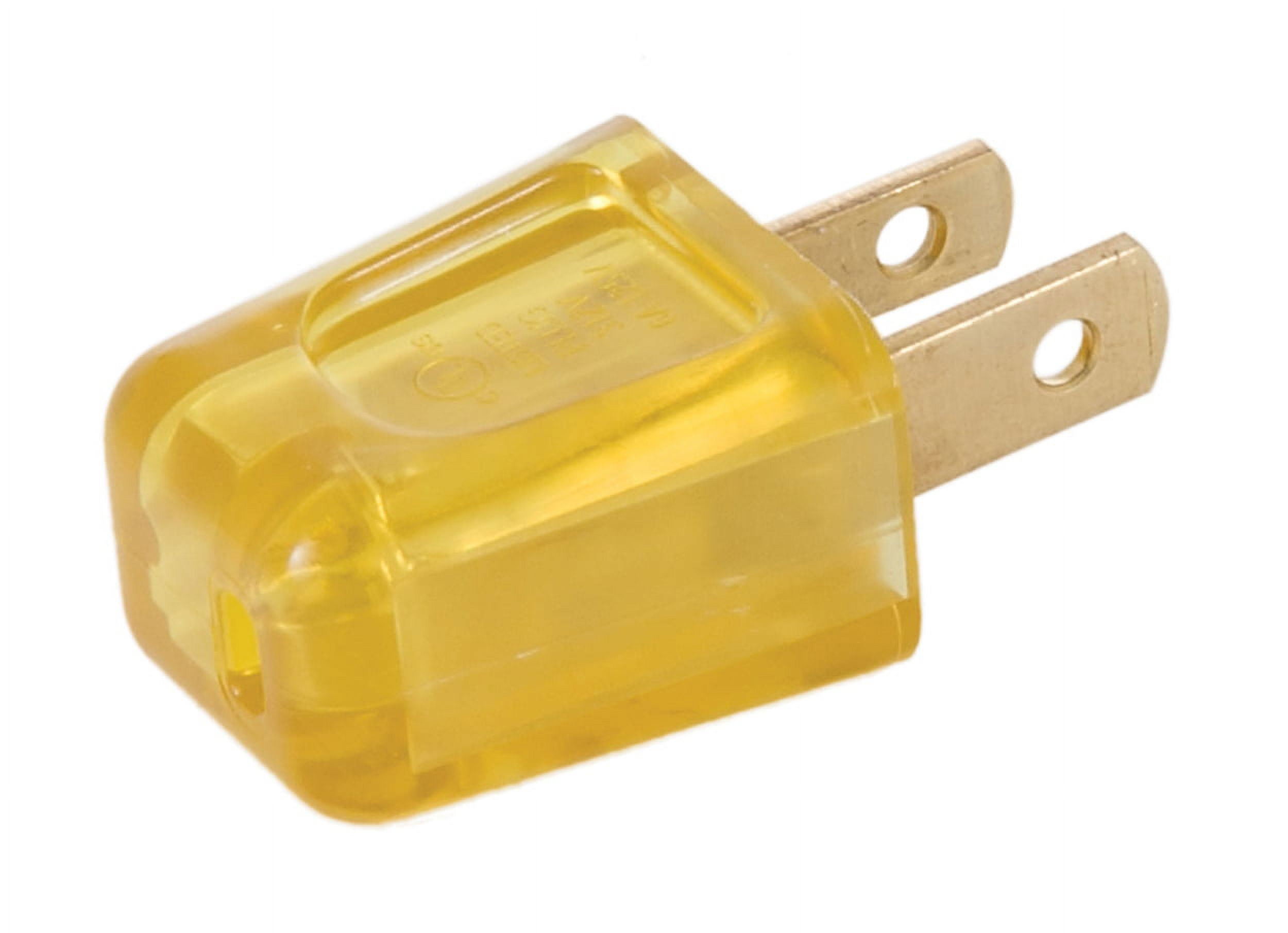 B&P Lamp® Polarized Quick Connect Lamp Plug (SPT-2, Gold) - Walmart.com
