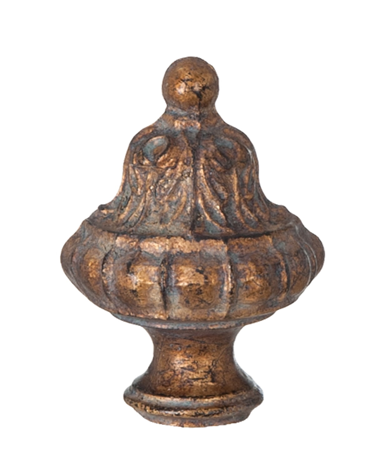 B&P Lamp® Roman Style Large Lamp Finial, Copper Finish - Walmart.com