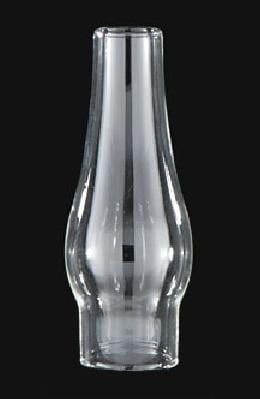 B&P Lamp SMALLEST Clear Glass Lamp Chimney, 1 1/8 Inch Base, 3 1/2 Inch ...