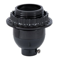 B&P Lamp E26 Medium Base Phenolic Socket with Threaded Shell and Ring ...