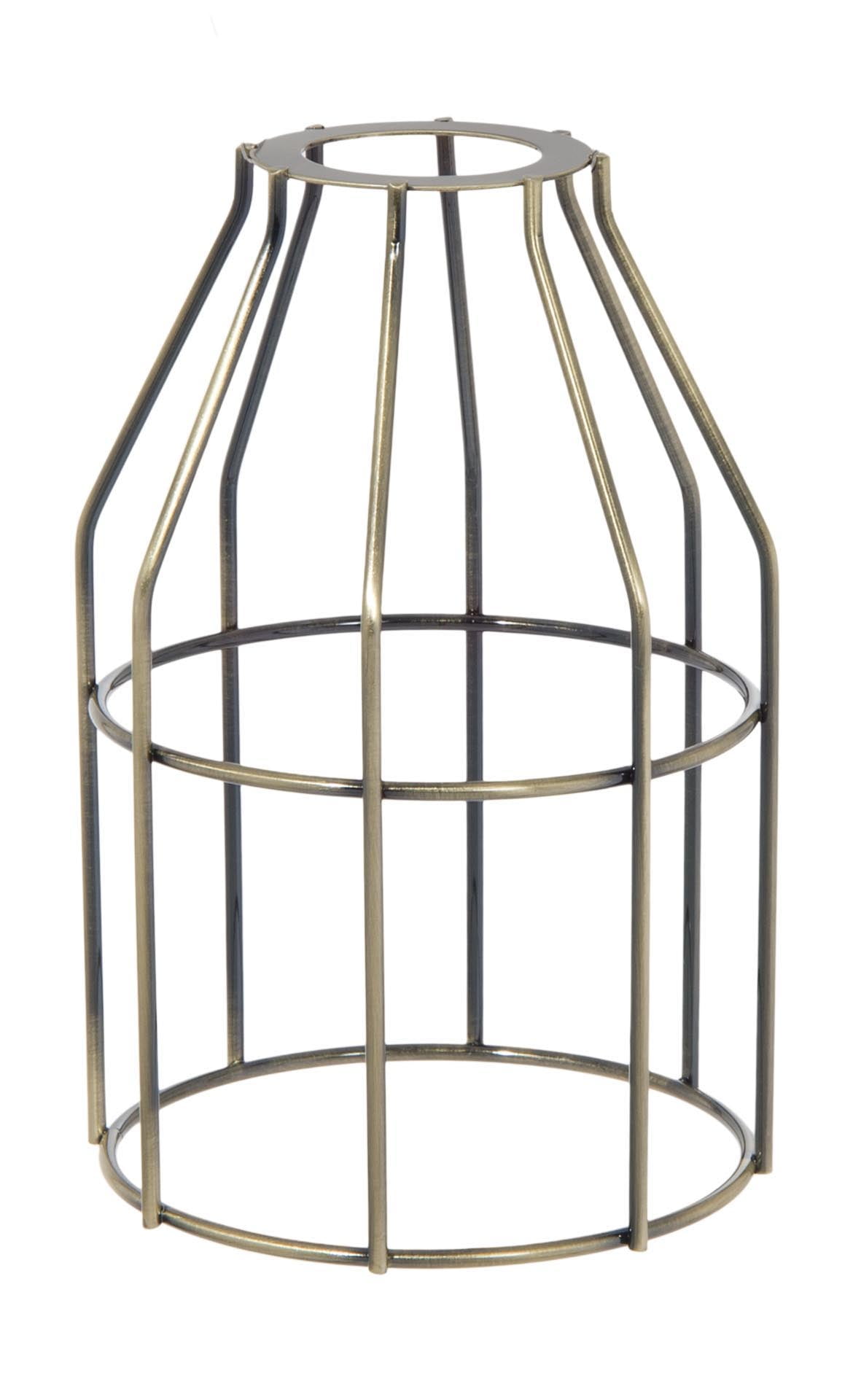 B&P Lamp® Slip On Bulb Cage, Antique Brass Finish - Walmart.com