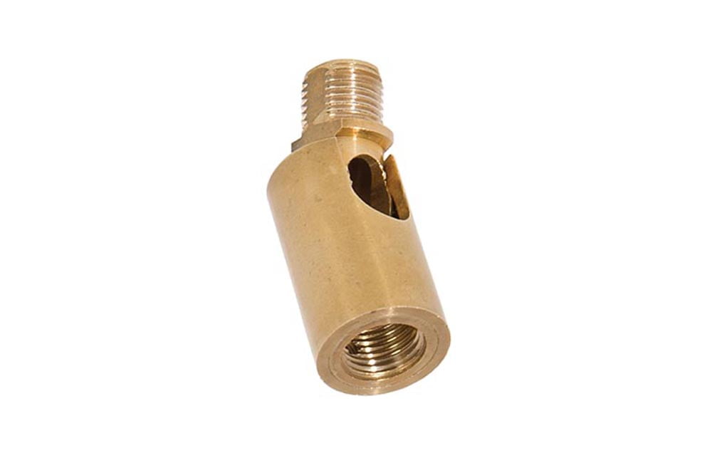 B&P Lamp® Small 90 Degree Friction Swivel, 1/8IP Threads on Each End ...