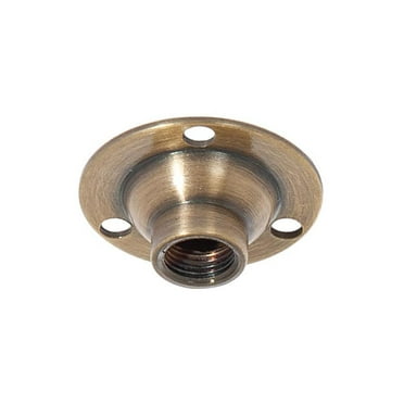 B&P Lamp® Short Keyless, Aluminum Medium Base Lamp Socket with Antique ...