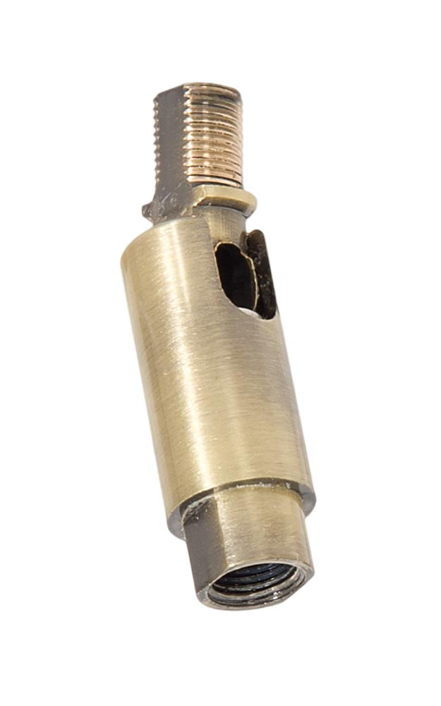 B&P Lamp® Solid Brass Adjustable Friction Swivel, 2-1/4 Inch Height, 1 ...