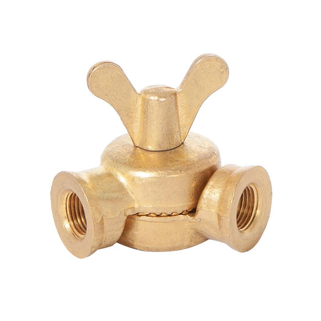 B&P Lamp® Solid Brass Friction Swivel with Teeth and Butterfly Style ...