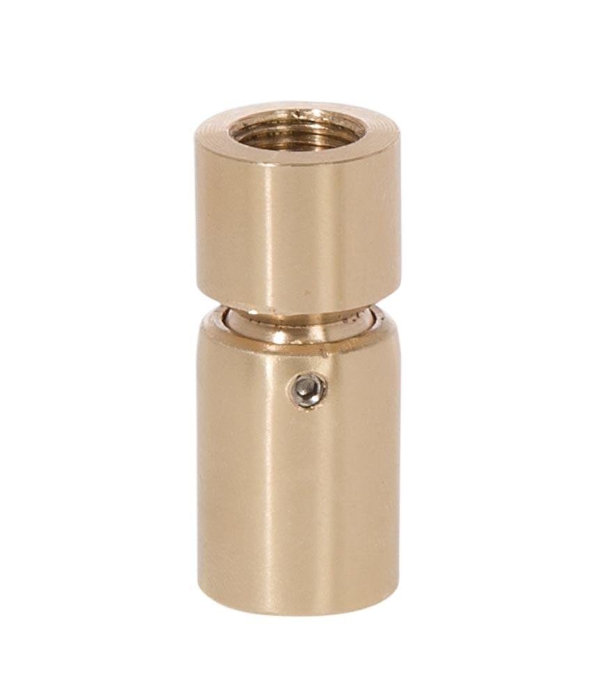 B&P Lamp® Solid Brass Hang Straight Swivel with Set Screw, Unfinished ...