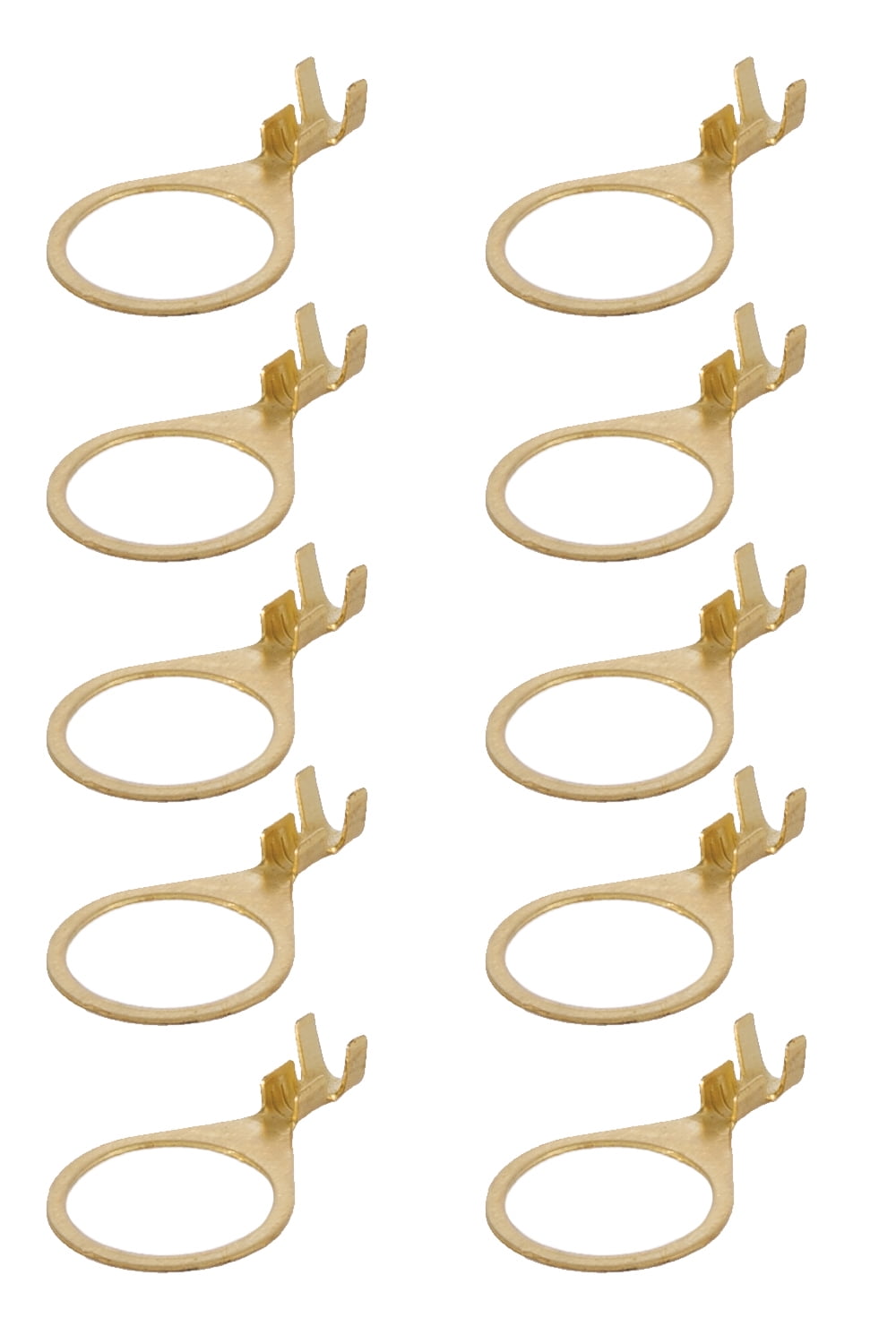 B&P Lamp® Zinc Plated Ground Lug, Slips 1/4 IP, Pack of 10 - Walmart.com