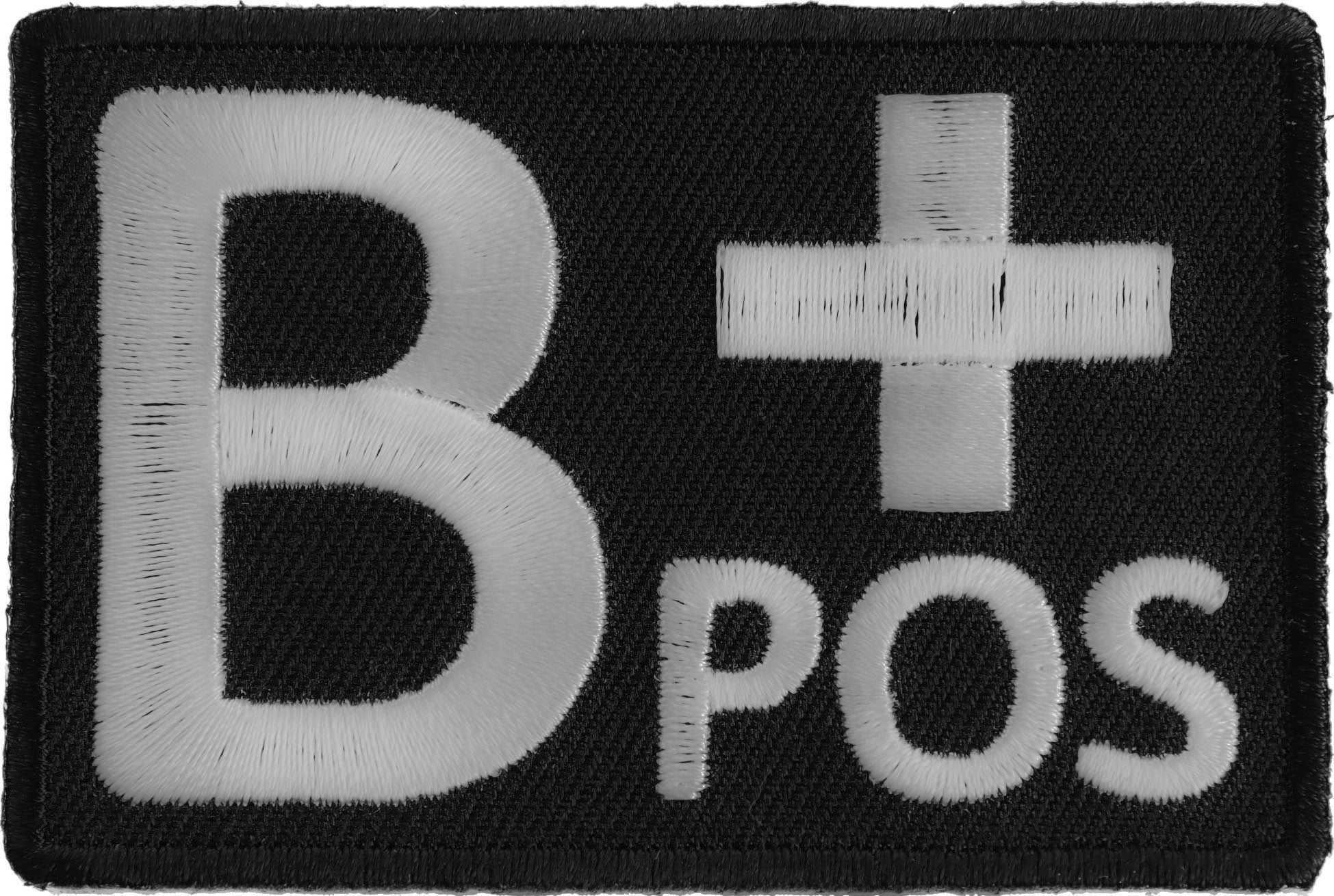 B POSITIVE Blood Type Patch - Walmart.com