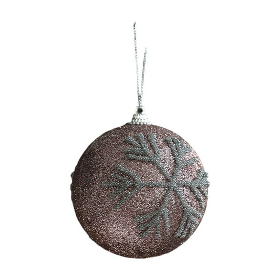 B Pink Foam Christmas Ornament Ball For Tree Decoration Holiday Party ...