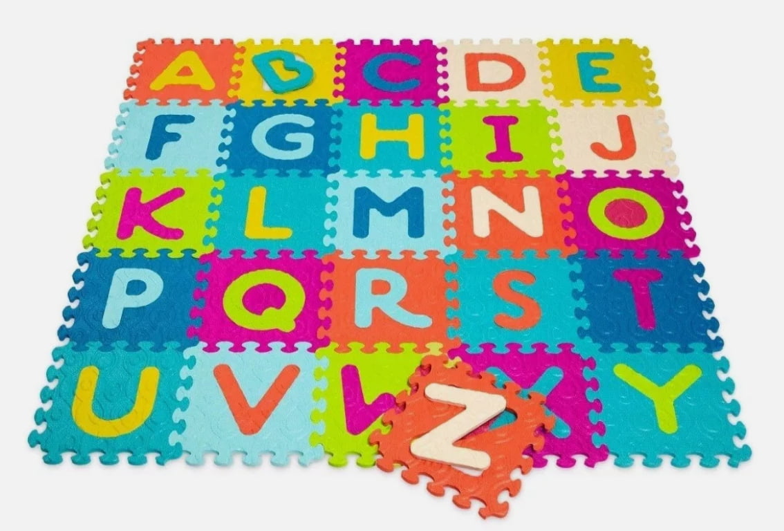 B. toys- B. play- Developmental Learning Alphabet Floor Mat – 26 ...